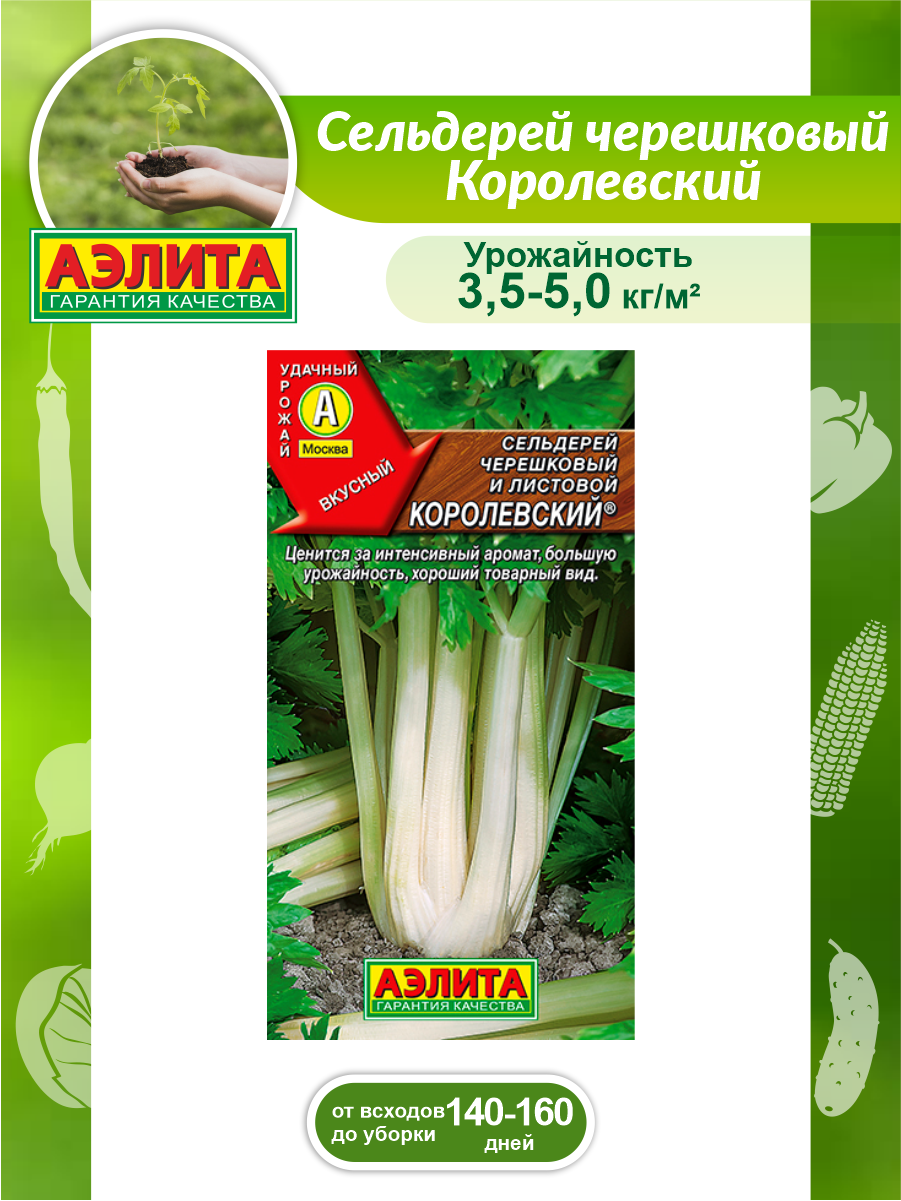 Семена Сельдерей черешковый Королевский 0,5 гр.