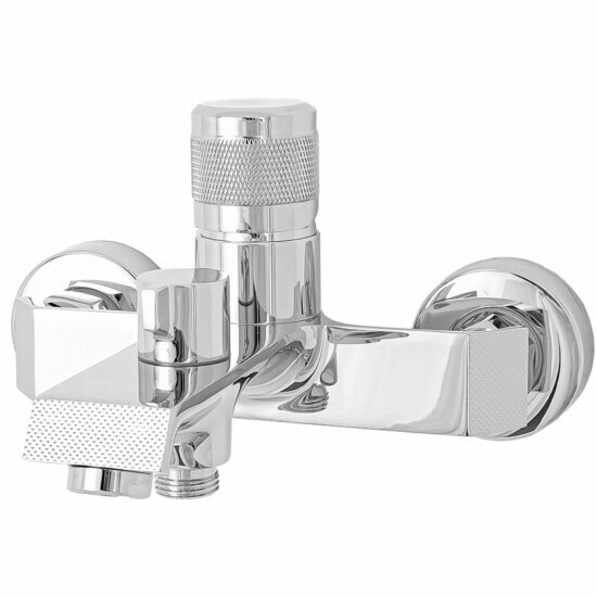 Смеситель для ванны и душа Orange SOLE M03-100cr с декором