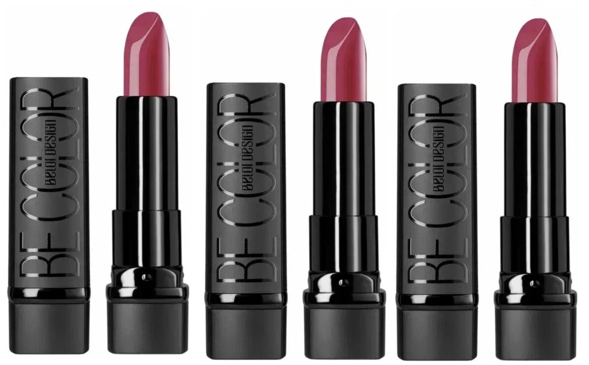 Губная помада BelorDesign Be Color, тон 118, 3 шт, 12.9 гр.