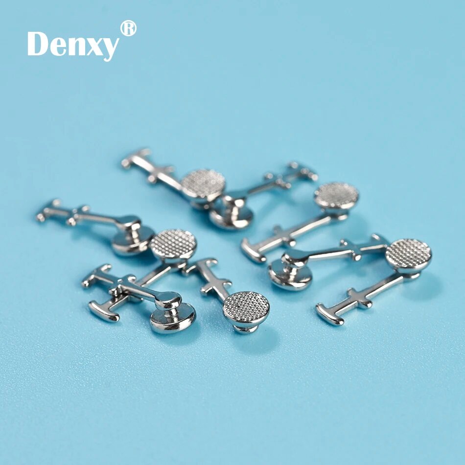 Стоматологические Ортодонтические языковые кнопки Denxy, 10 шт.