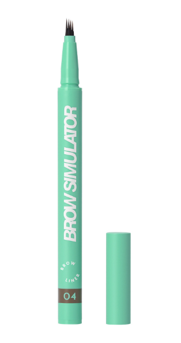 Лайнер для бровей Love Generation Brow Simulator, тон 04 темно-коричневый, 0,5 мл