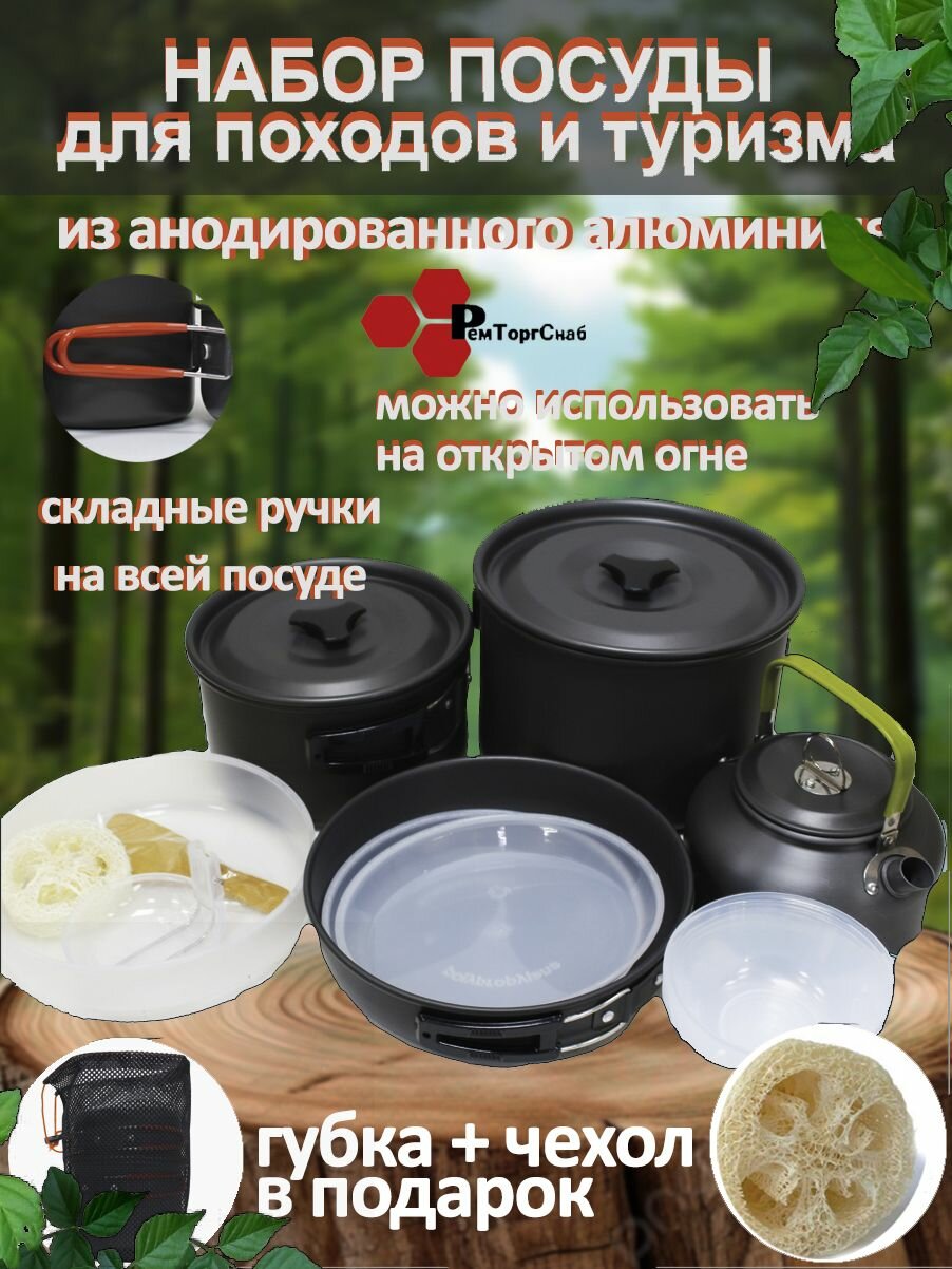 Набор посуды Camping