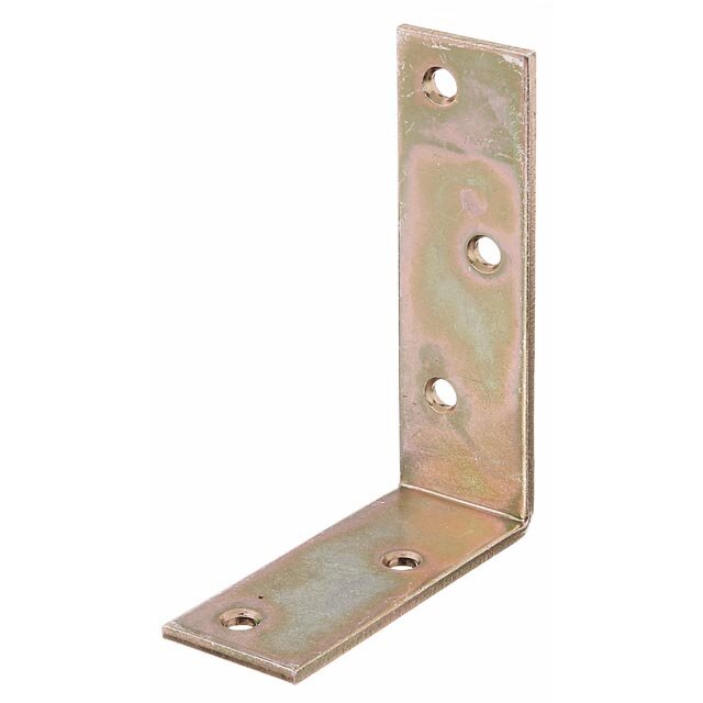 Уголок соединительный 75х100х30х3мм стальной для крепления каркасов и рам из стали