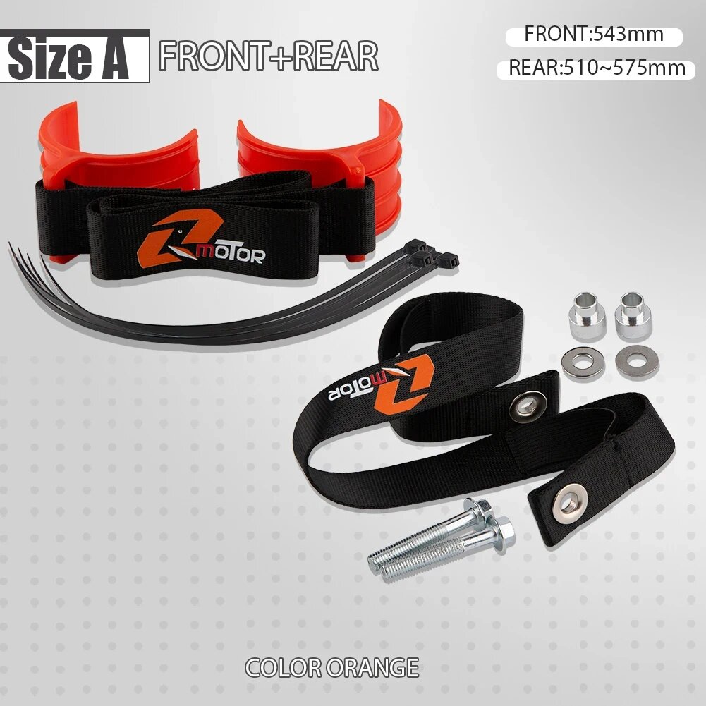 Крепление для мотоцикла KTM, Size A, оранжевый комплект