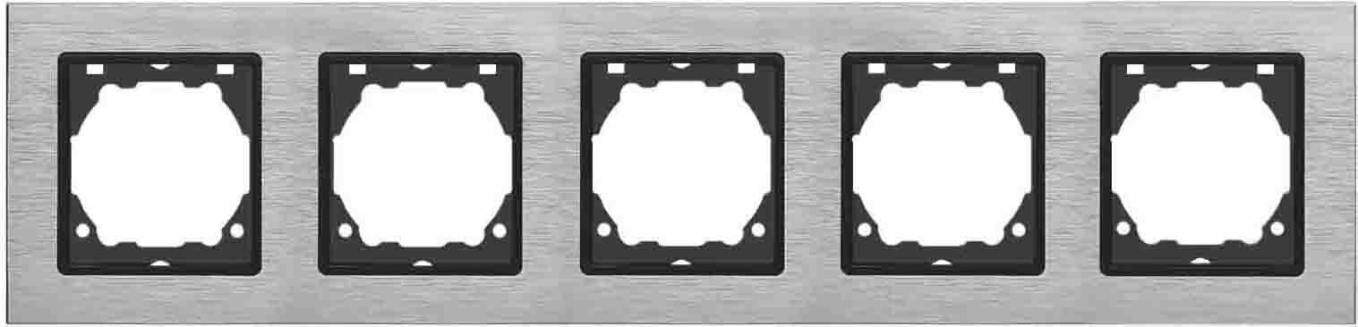 Рамка 5-я Metronex-Electric Exclusive Silver Metallic