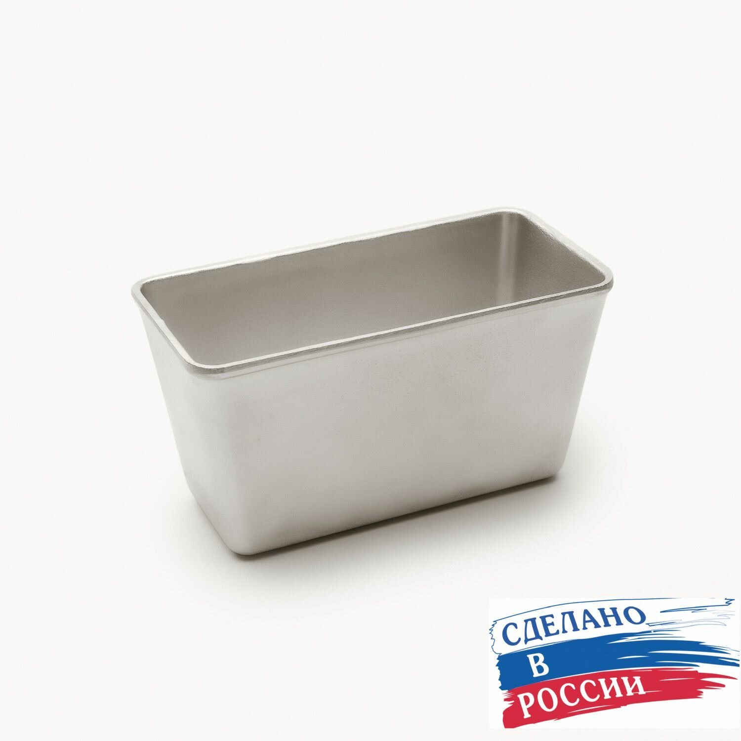 Форма для выпечки хлеба Л-7 22х11х11.5 см (литой алюминий, Россия)