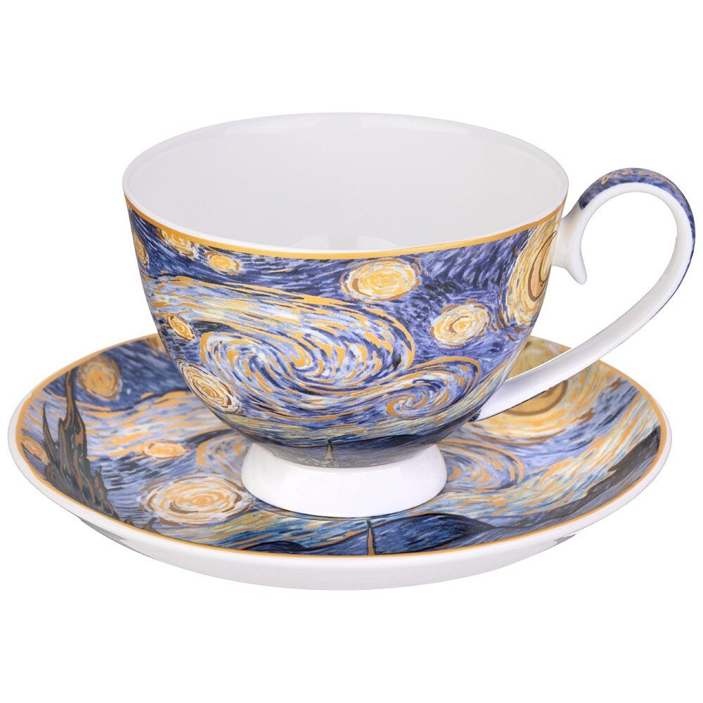 Чайная пара lefard "Звёздная ночь" 250 мл (кор=24наб.)