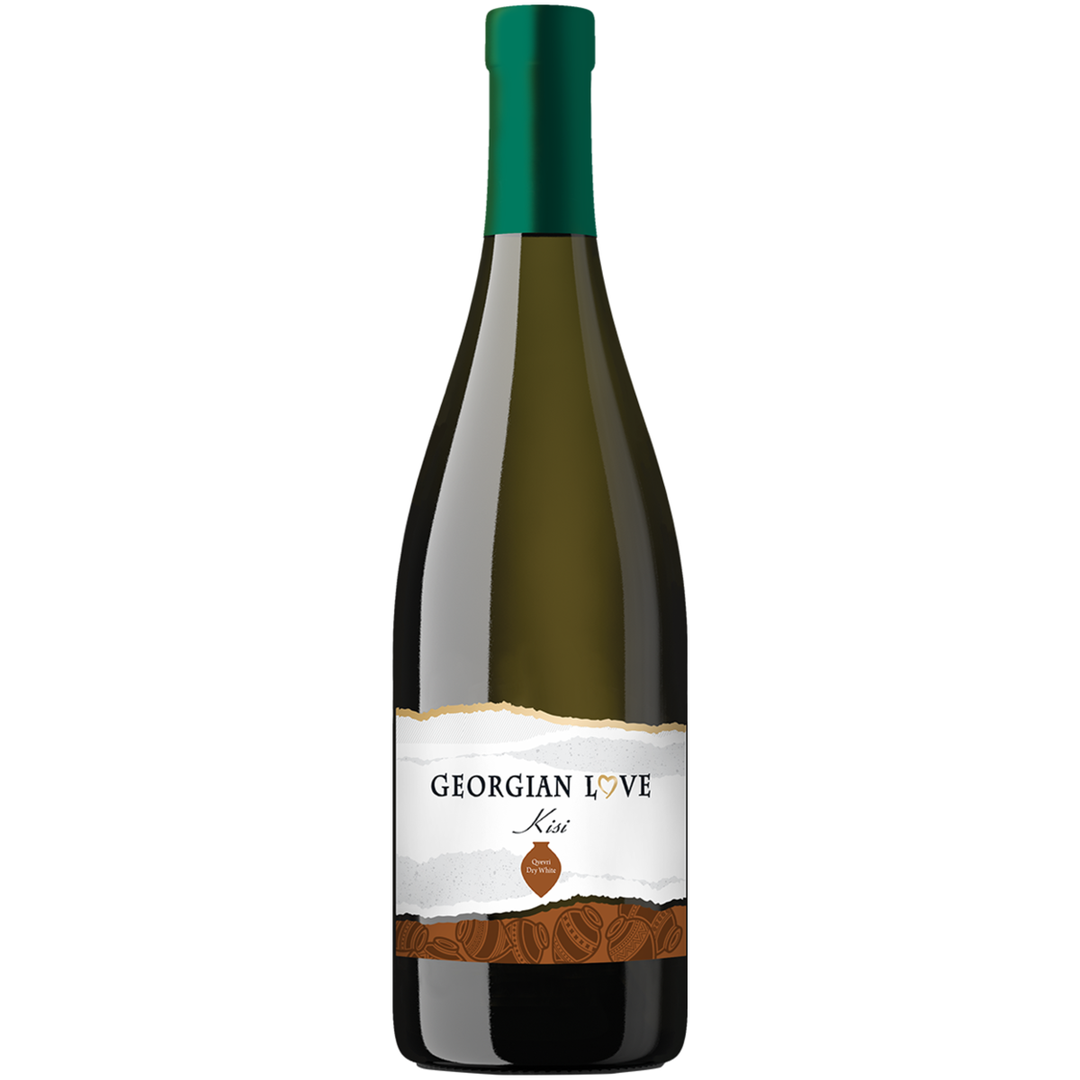Вино Georgian Love Киси Квеври белое сухое 0,75 л