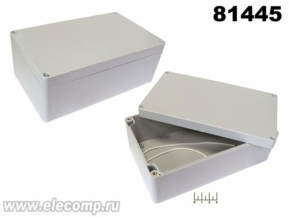 Корпус BOX влагозащищенный 200*120*75 Z373