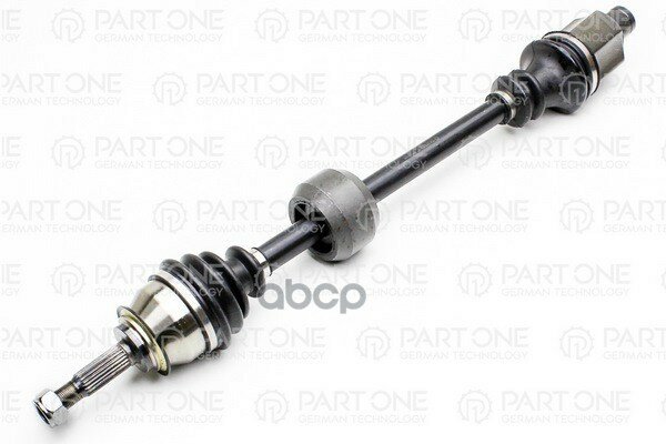 Полуось Rh, 21x763x49x23, DACIA, RENAULT LOGAN 1.4-1.6i 04>, w/o ABS PART-ONE арт. 1DS005