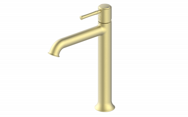 Смеситель для раковины высокий Wonzon&Woghand, Брашированное золото WW-88019073-BG