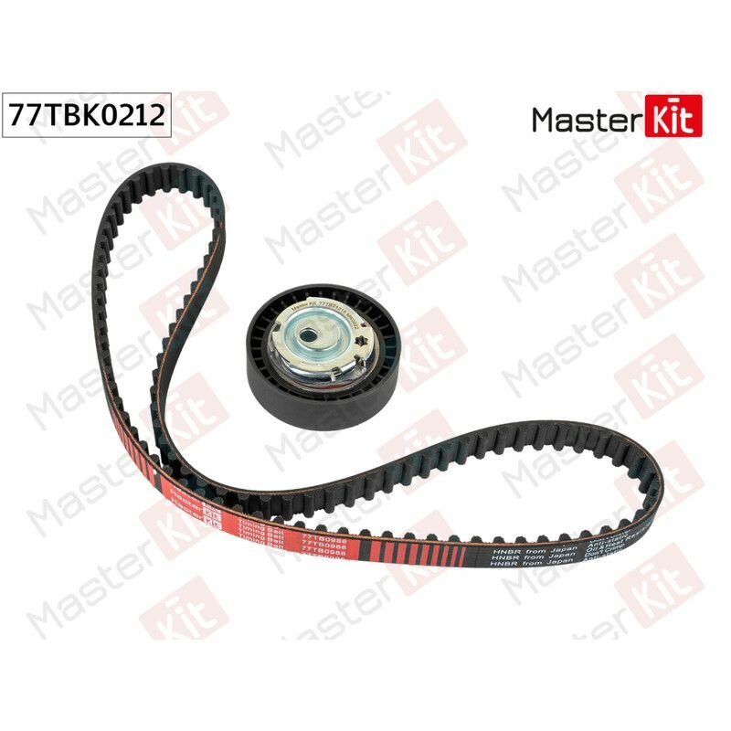 Комплект ремня ГРМ для а/м RENAULT Logan, DACIA Sandero, MASTERKIT 77TBK0212
