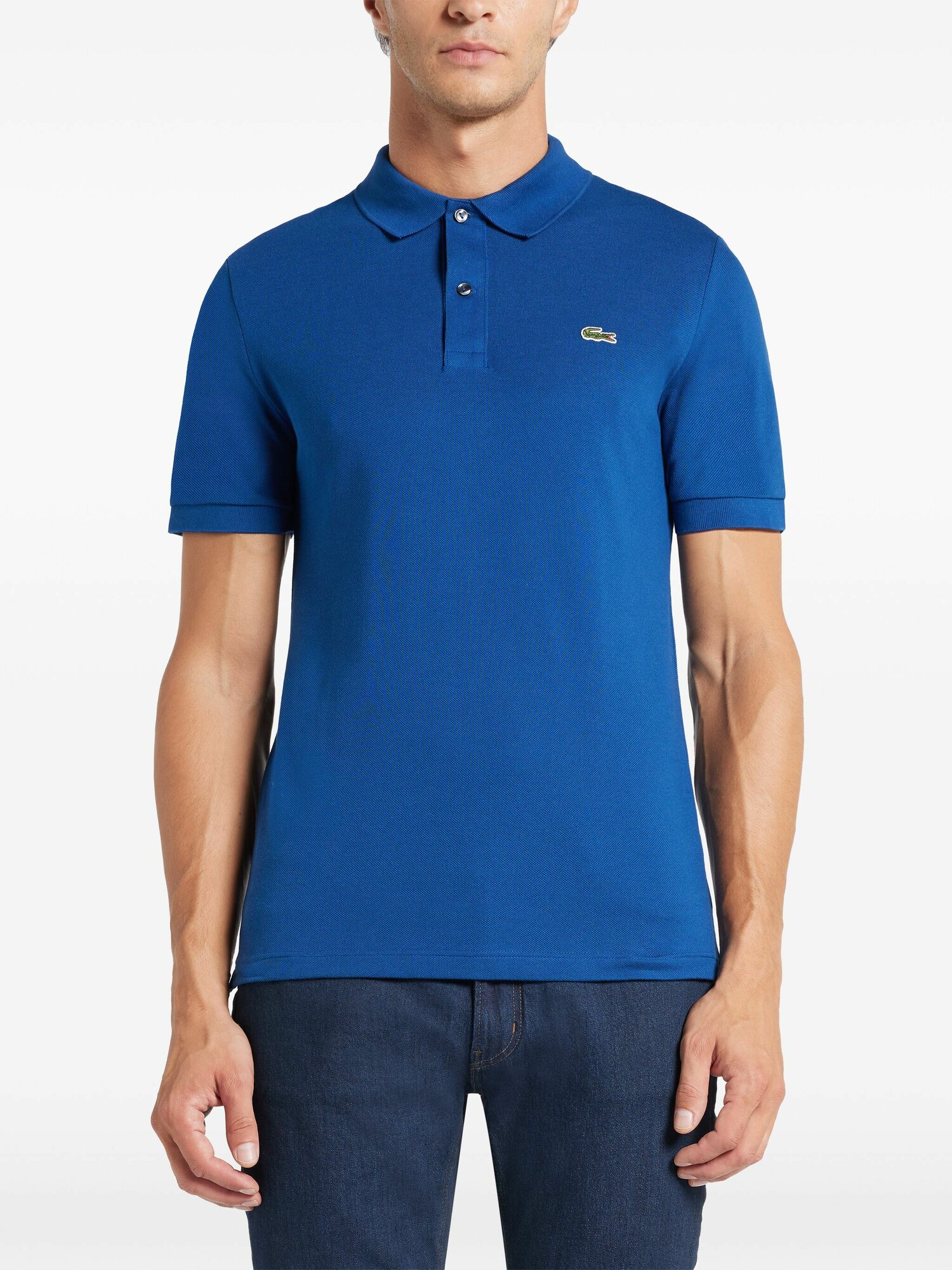 Рубашка LACOSTE Original, размер S, blue — фото 1