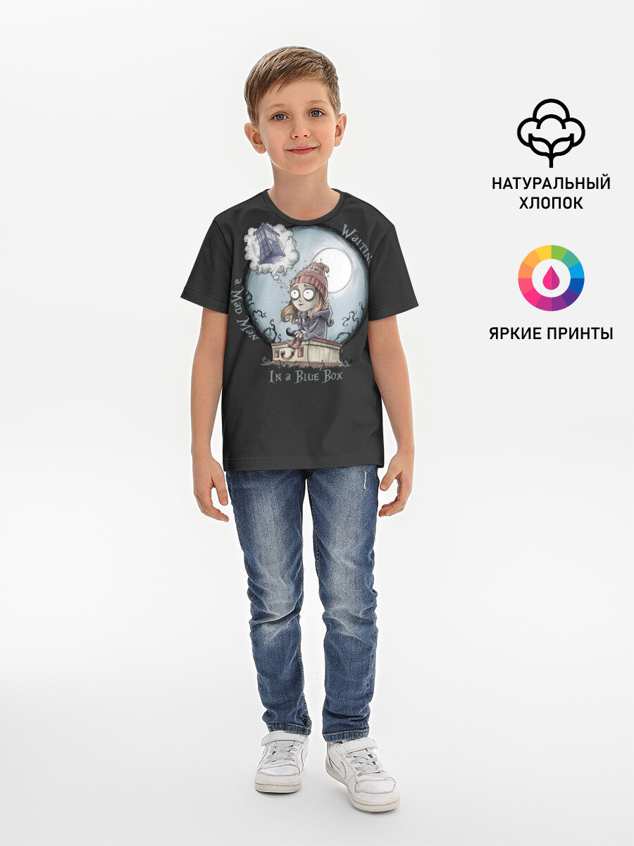 Футболка хлопковая детская DOCTOR WHO | ДОКТОР КТО