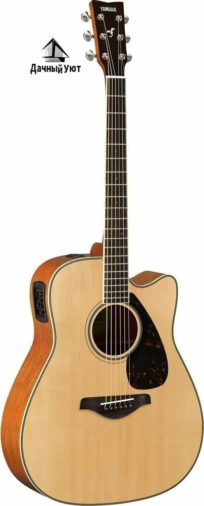 Акустическая гитара YAMAHA FGX820C 4/1 натуральный подарок