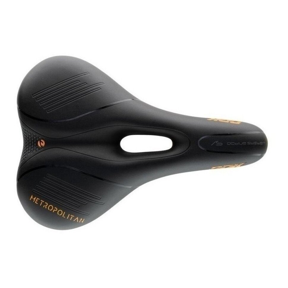 Седло велосипедное мужское DDK D-346SDMF, комфортное, наполнитель гель и пена memory foam