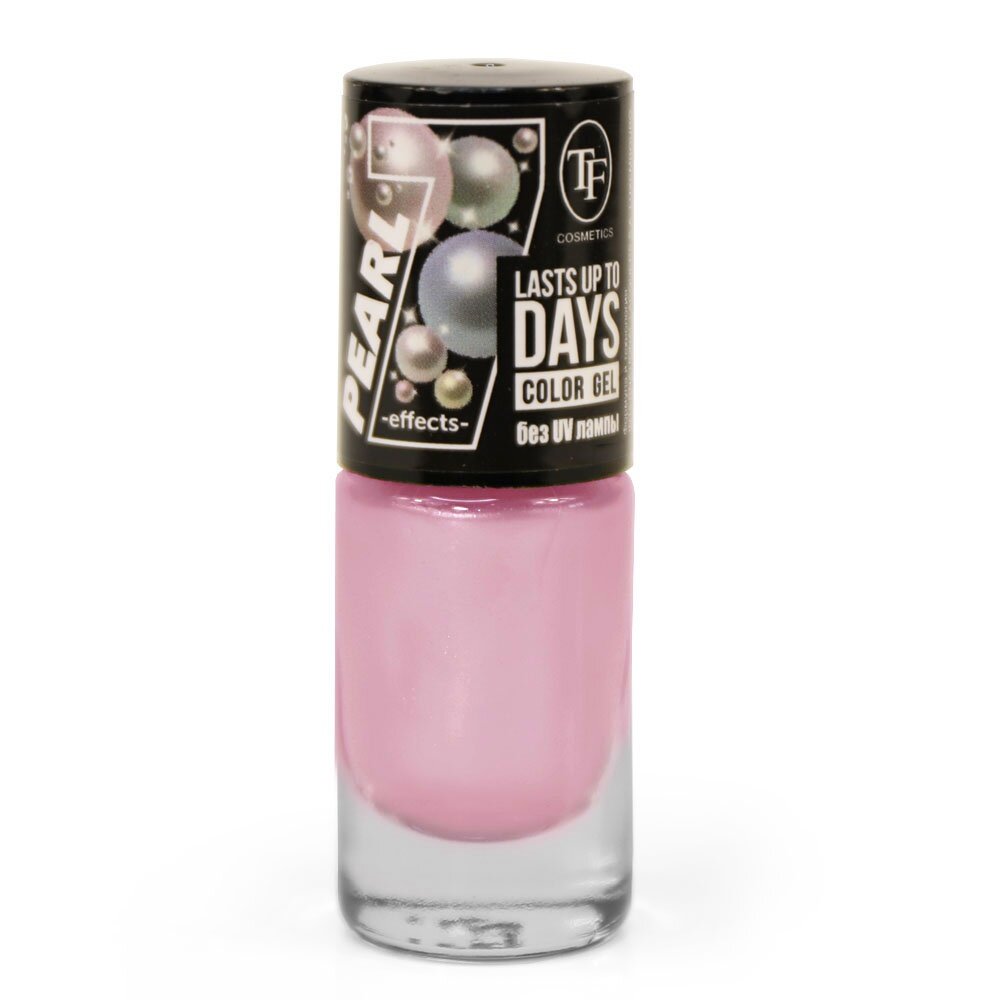 Гель-лак для ногтей TF Cosmetics "Color Gel PEARL" тон 334 "Ягодный перламутр", 8 мл