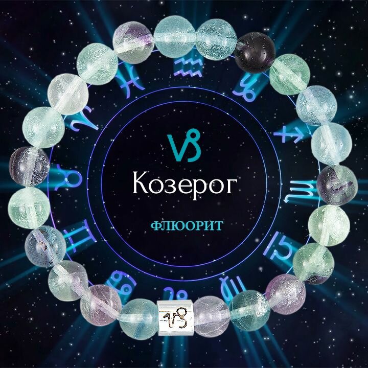 Браслет, флюорит