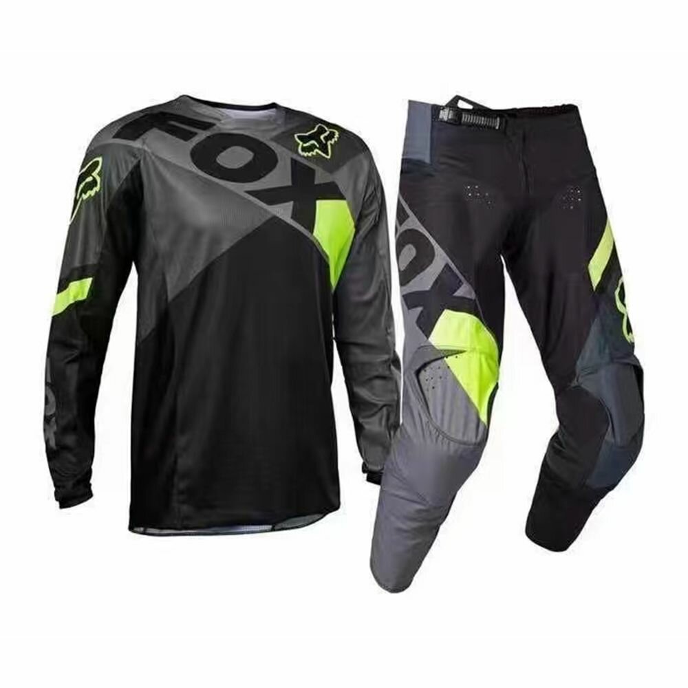 Размеры 58-48 (40XXXL-30S) F0X Racing 180 Xpozr мотокросс/мотокросс костюм DH ATV картинг джерси и брюки