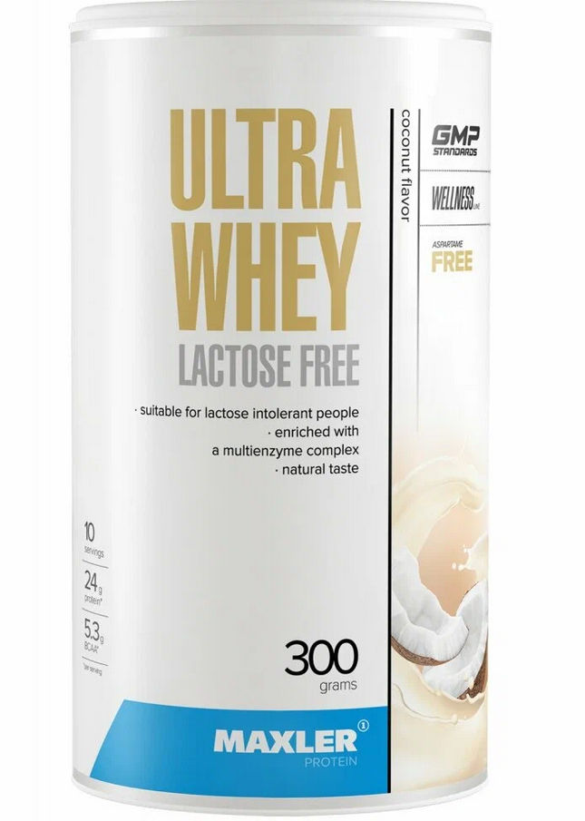 Протеин Ultra Whey Lactose Free 300 г (Maxler)
