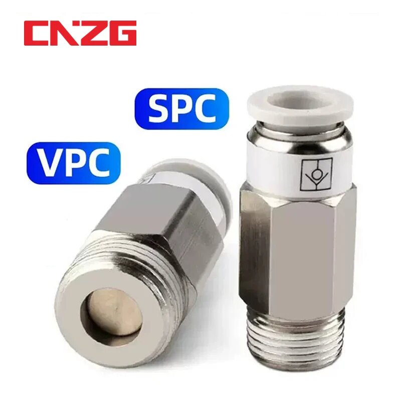 Пневматический обратный клапан CNZG 4/6/8 мм, SPC, Цвет 6-1l4
