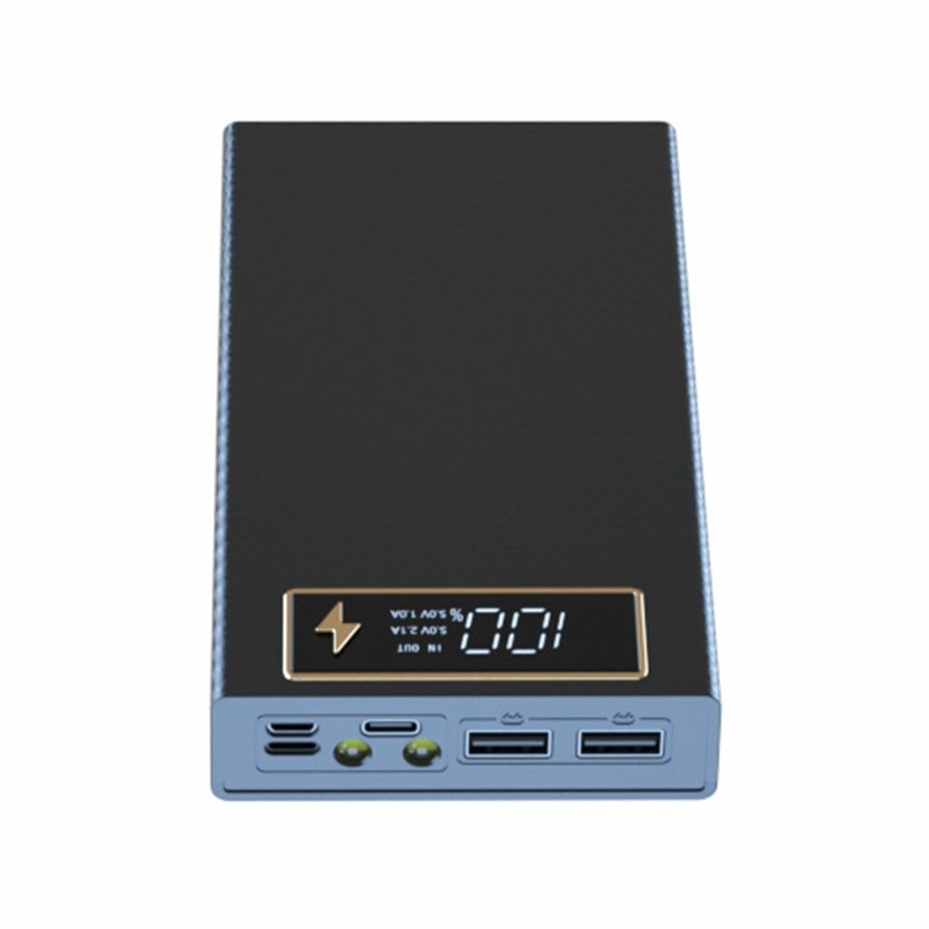 Портативная коробка для банка электроэнергии для батареи 6x18650 DIY Установка Внешние оболочки