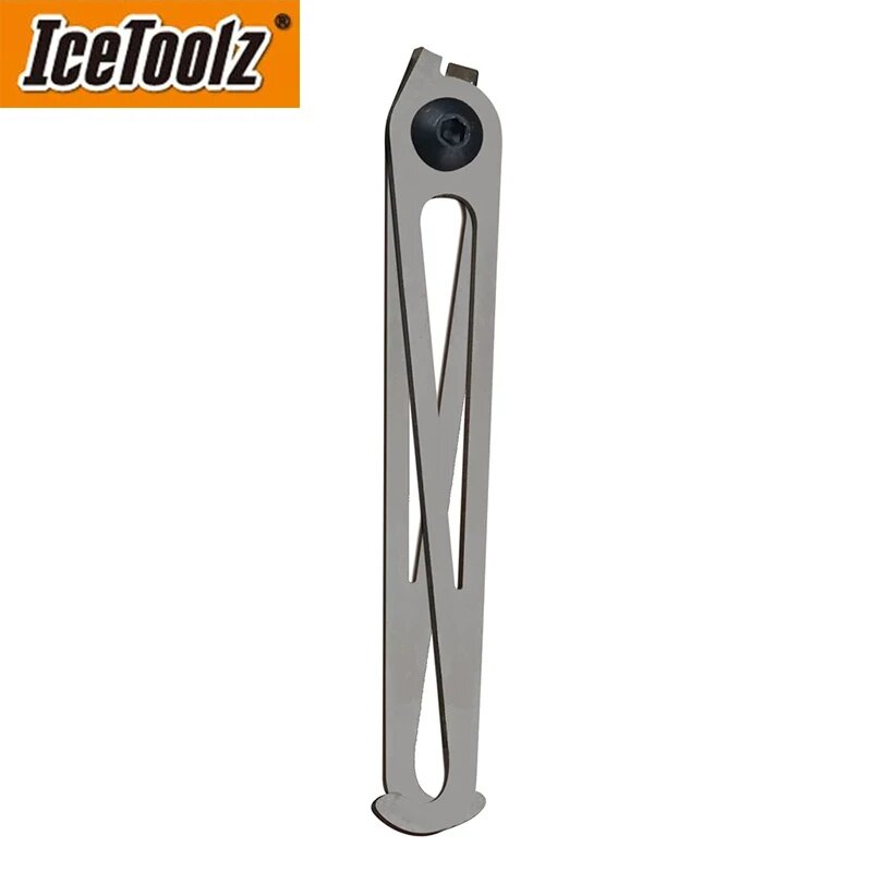 Складной цепной крюк IceToolz 62H1 из стали Cr-Mo