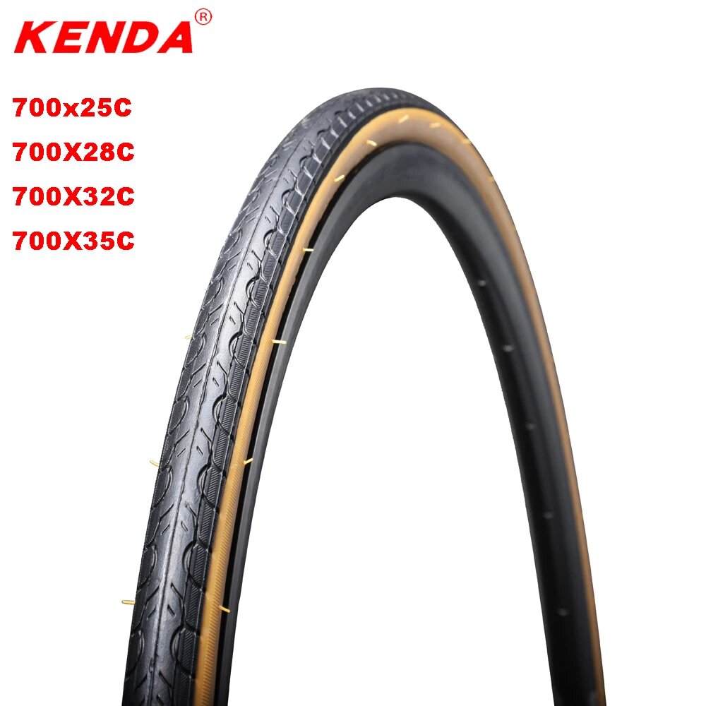 Kenda K193 велошины 700x25C/28C/32C/35C черно-желтые 1pc K193 700x28C YE