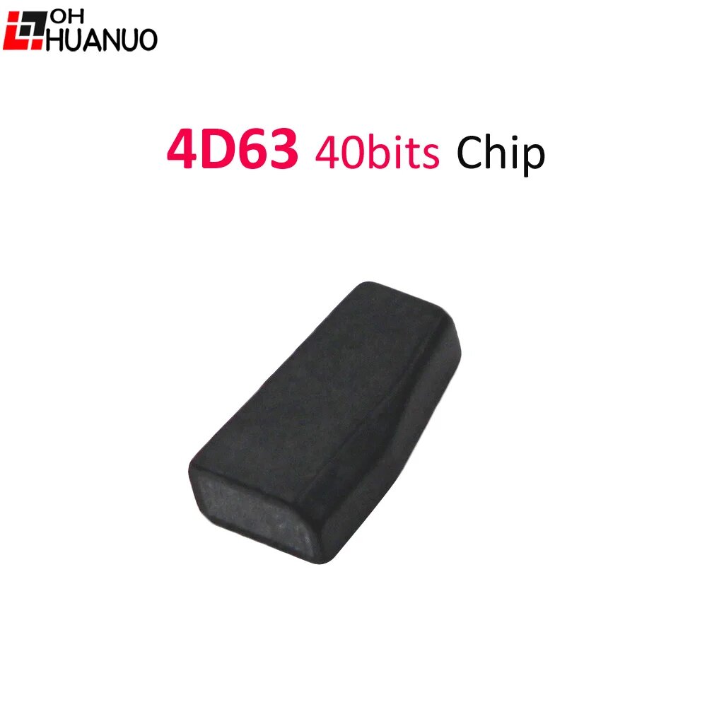 Автомобильный чип-транспондер 4D63, 40 бит, автомобильный керамический чип для ключей, пустой чип для Ford, Mazda