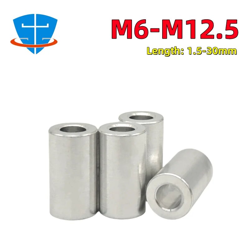 Втулки из алюминиевого сплава M6 M6.5 M8 M8.5 M10 M10.5 M12.5 M6x10 ( IDxOD ), 8mm ( 10pcs )