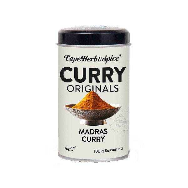 Приправа Cape Herb & Spice MADRAS CURRY, для птицы, шашлыка, овощей, грибов и мяса, карри, 100 гр