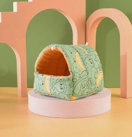 Домик для птиц, грызунов, крыс, гамак для животных, 8см х 8см, Hausmaster