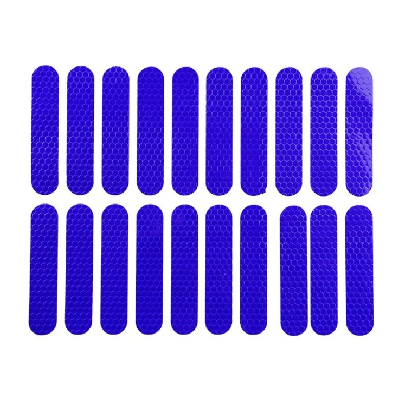 Светоотражающие наклейки для скутера Ninebot Max G30 M365 красные Синий, blue body stickers