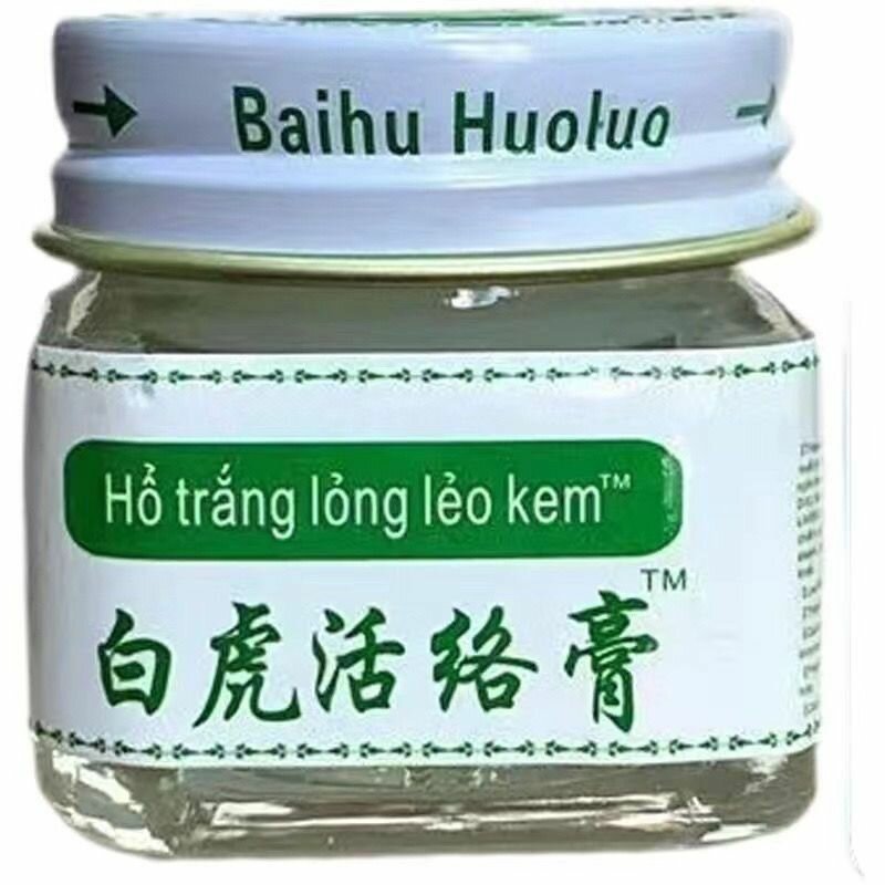 White Tiger Balm, Бальзам Белый Тигр / Мазь для тела Белый Тигр, 20 гр, Вьетнам