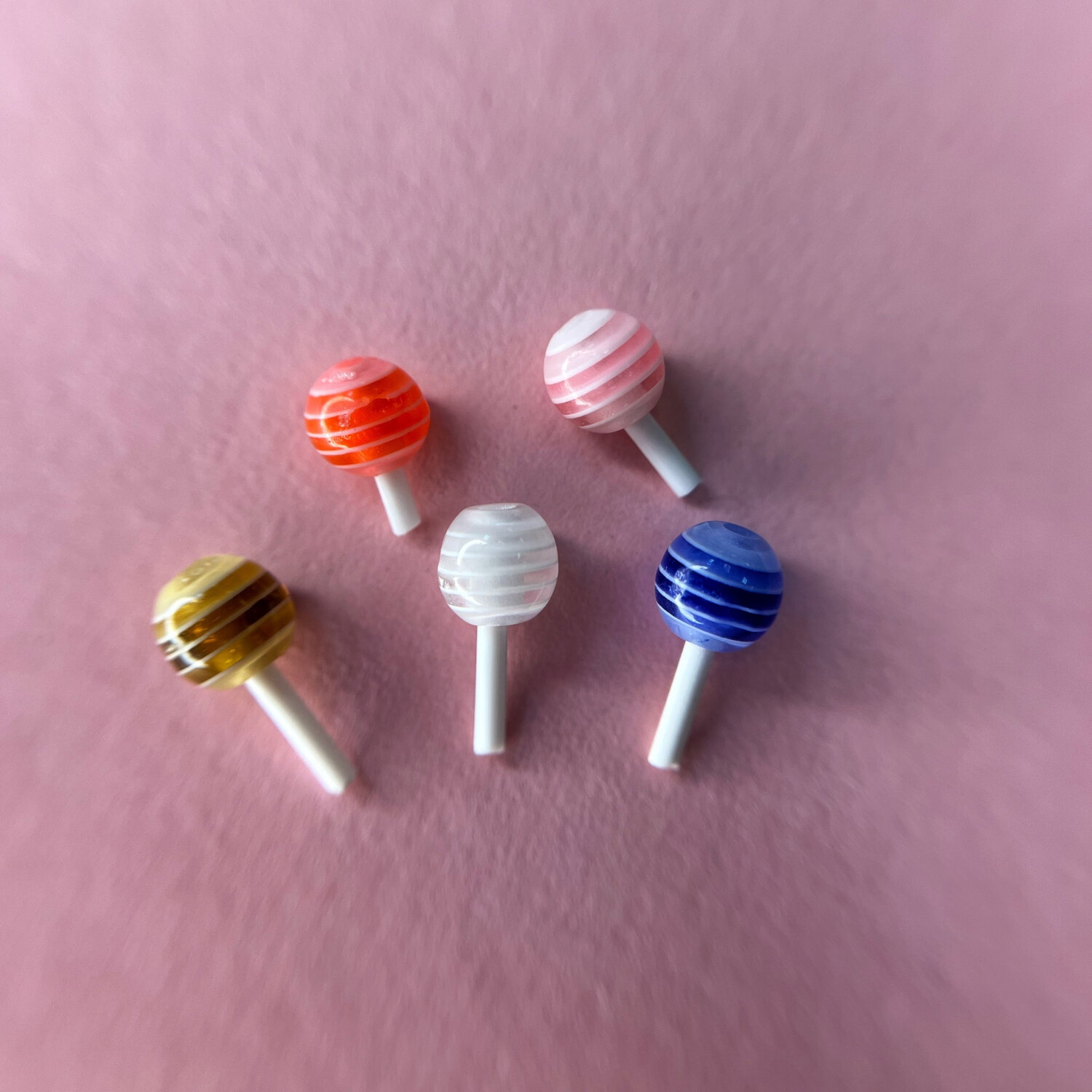 Фигурки объемные Леденцы №1858 Zoo Nail Art 5 шт. для дизайна ногтей