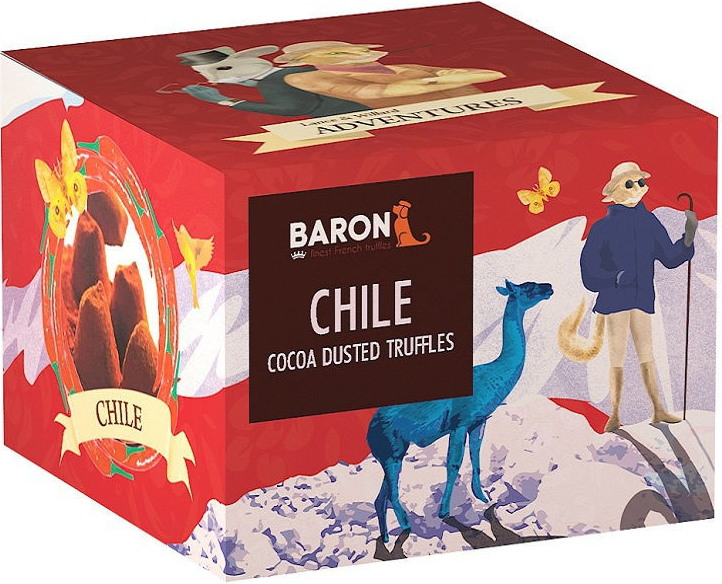 Трюфели BARON французские со вкусом чили 100г