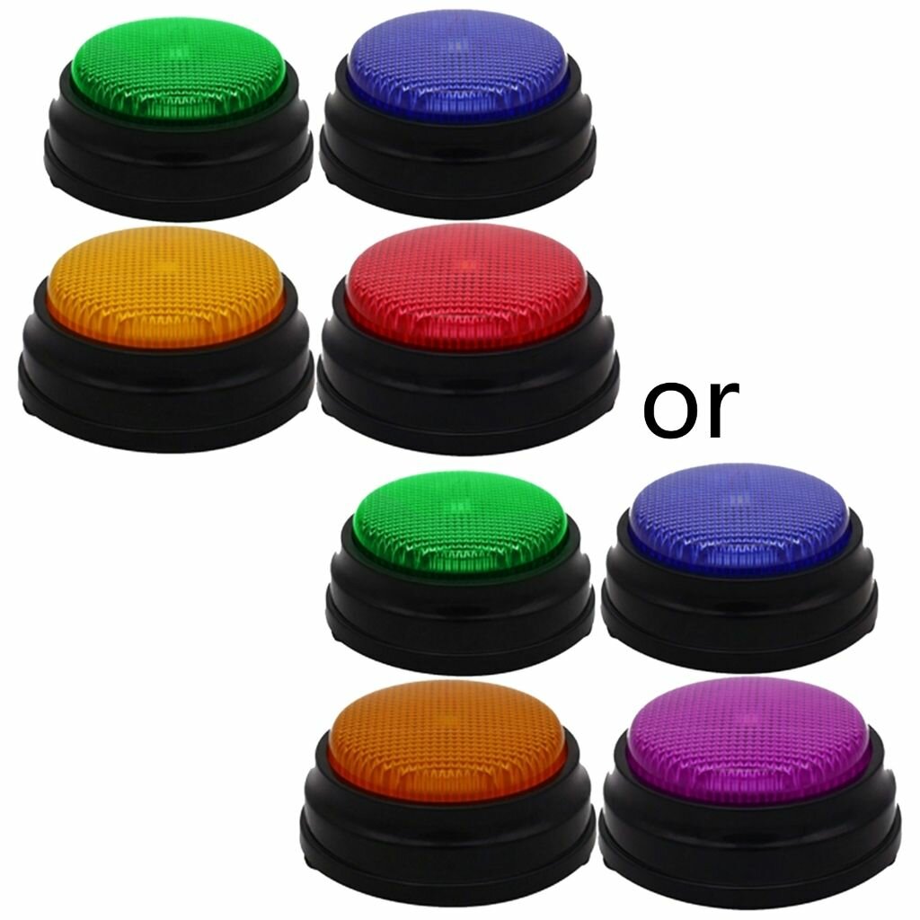 Записываемая говорящая кнопка для домашних собак, кошек, индивидуальные звуковые обучающие игры, интерактивные кнопки связи