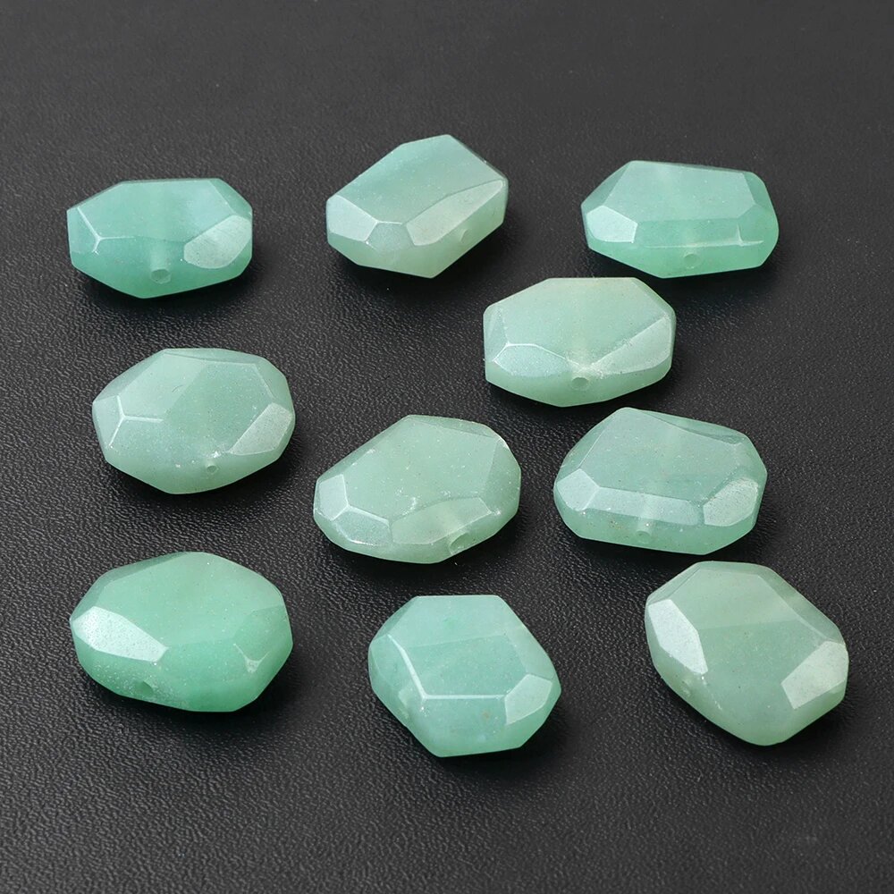 Натуральные бусины тигровый глаз лабрадорит RISYF 5 шт. Изумрудный, NO.5 Aventurine