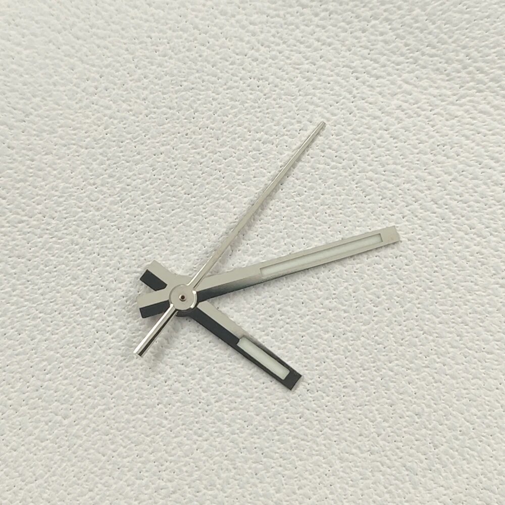 Стрелки для часов Rolex 3135 3235 серебристые