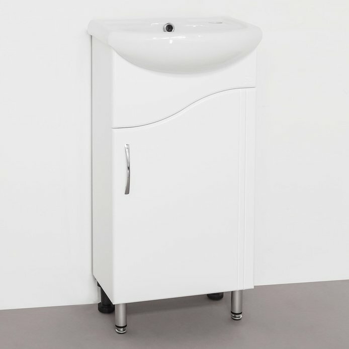 Тумба для комплекта Style Line Эко Волна №2 40 белая