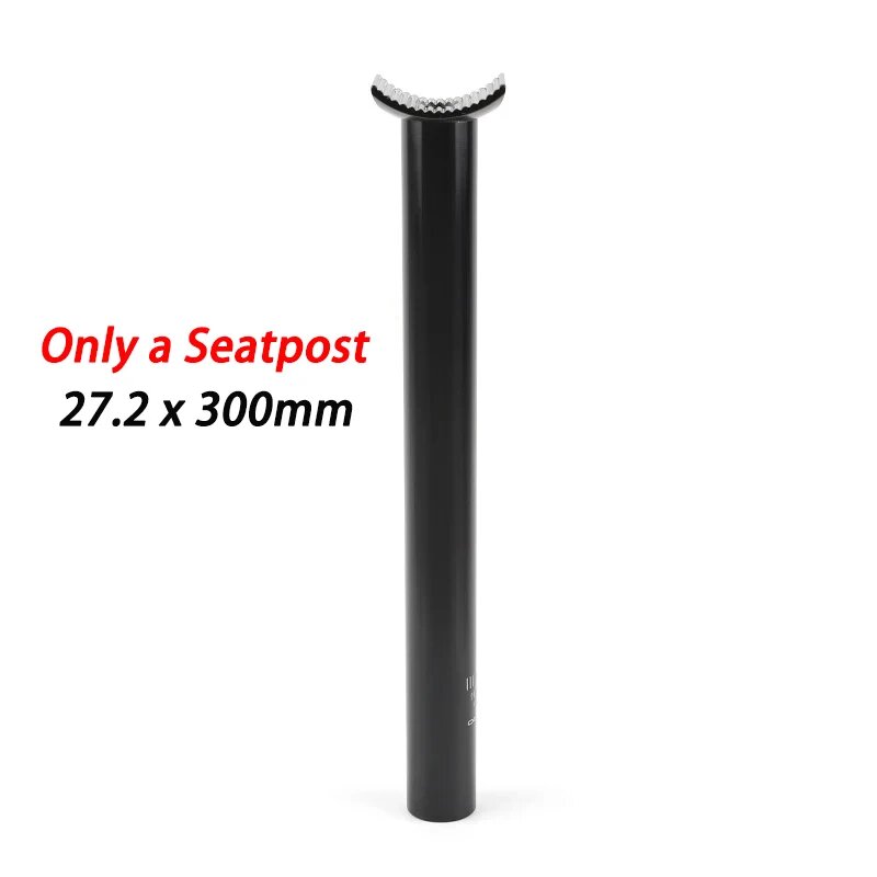 POLSO Седло BMX черное A seatpost 27.2x300