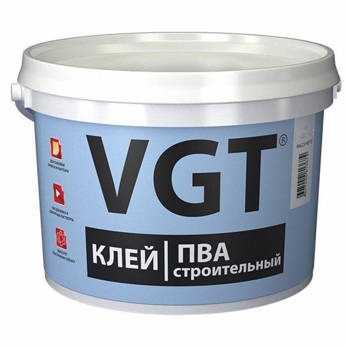 Клей ПВА строительный VGT (10кг)