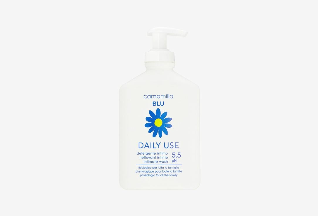 Гель для интимной гигиены всей семьи CAMOMILLA BLU Daily use 300 мл