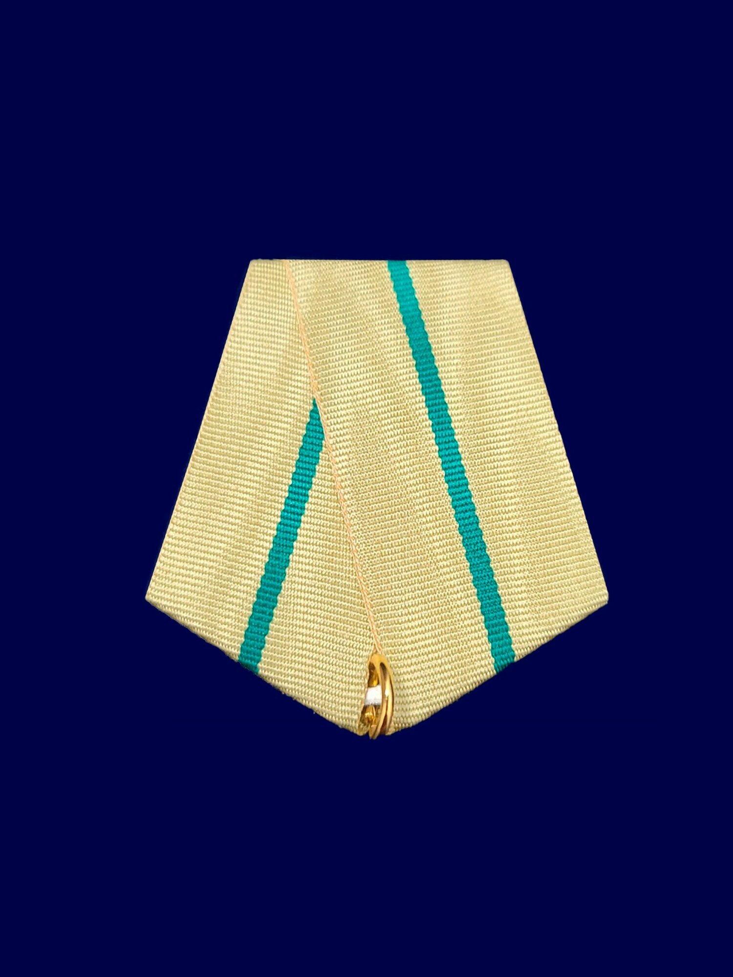 Колодка к медали "За оборону Ленинграда" с муаровой лентой