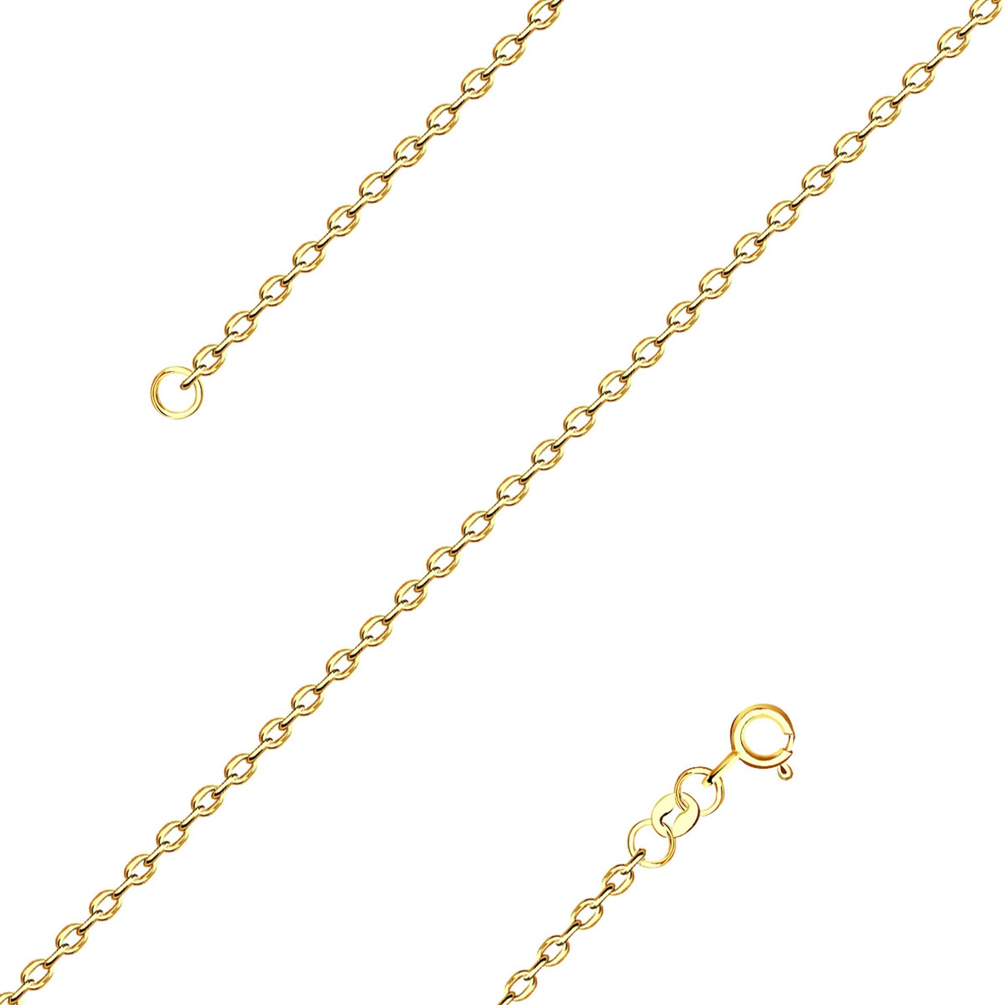 Цепь желтое золото, 585 проба