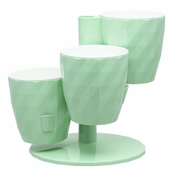 Кашпо "RUBY" Трио Цв. Мята (Арт. КШ-5869) НС