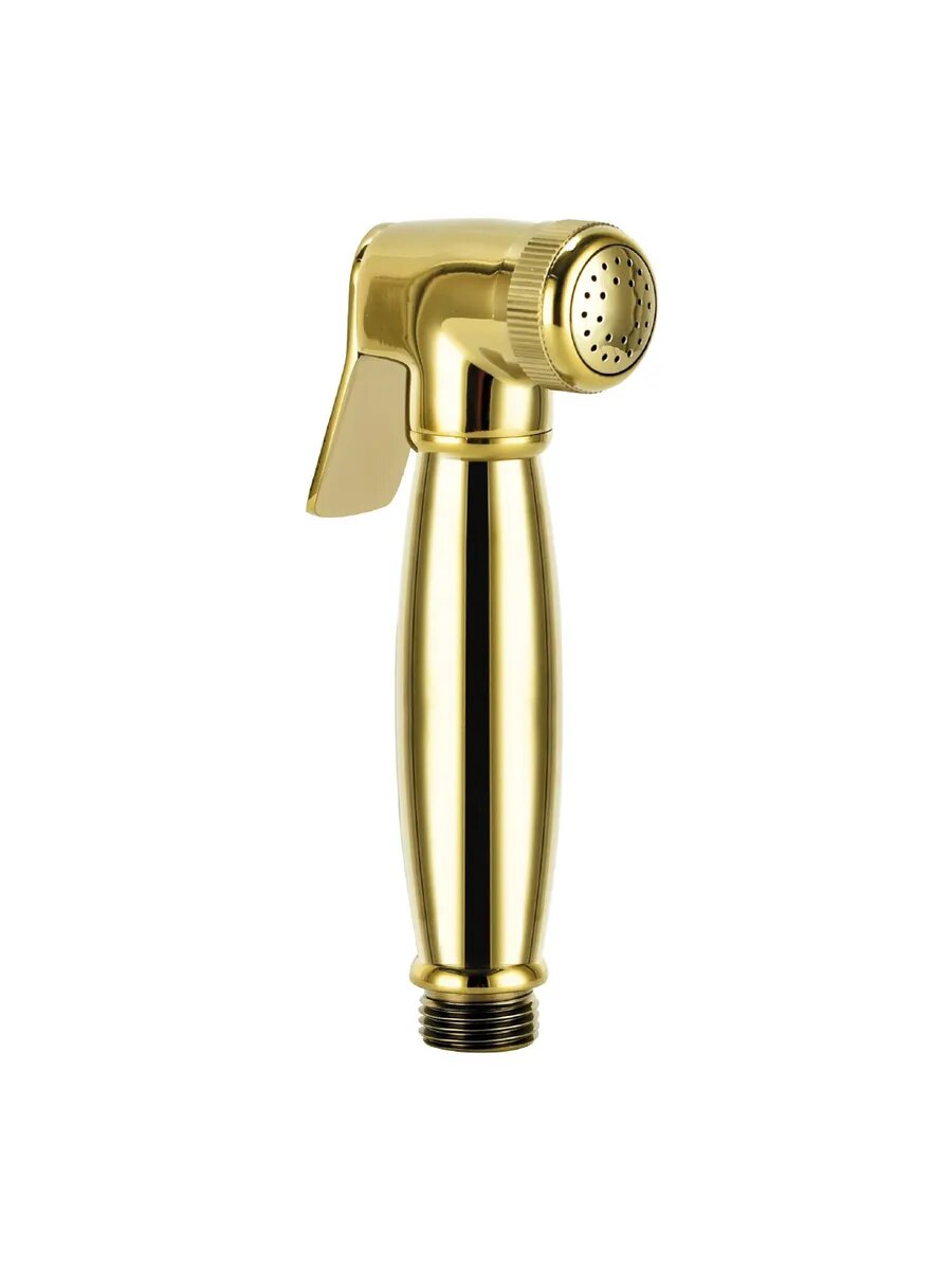 Лейка Lemark LM8047G для биде, с переключателем, круглая, золотая