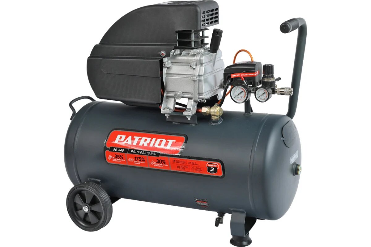 Компрессор поршневой масляный PATRIOT Professional 50-340 (525301950)