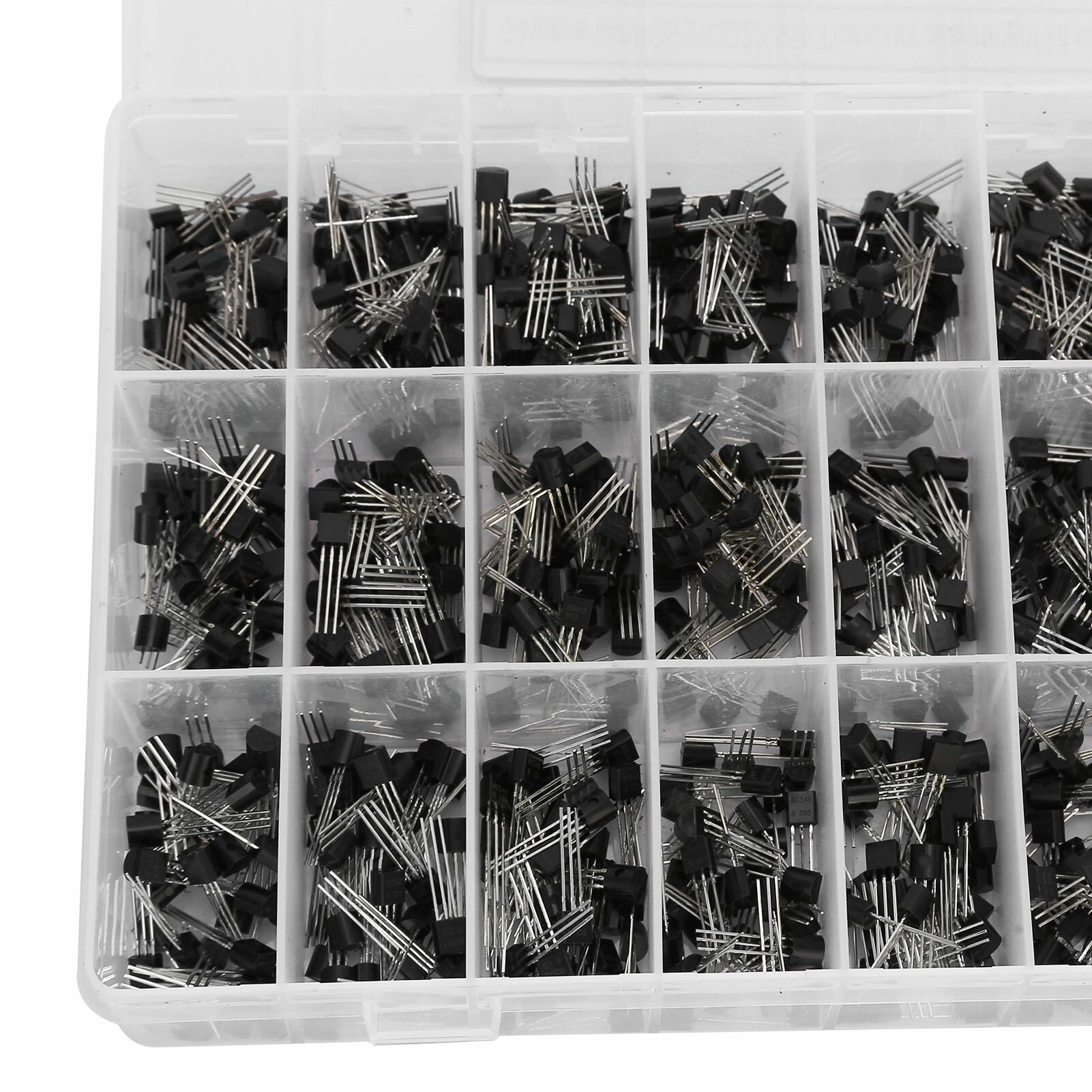 840 шт. InLine TO92 Транзисторы NPN Малые силовые транзисторы Комплект коробки 2N2222ABC558