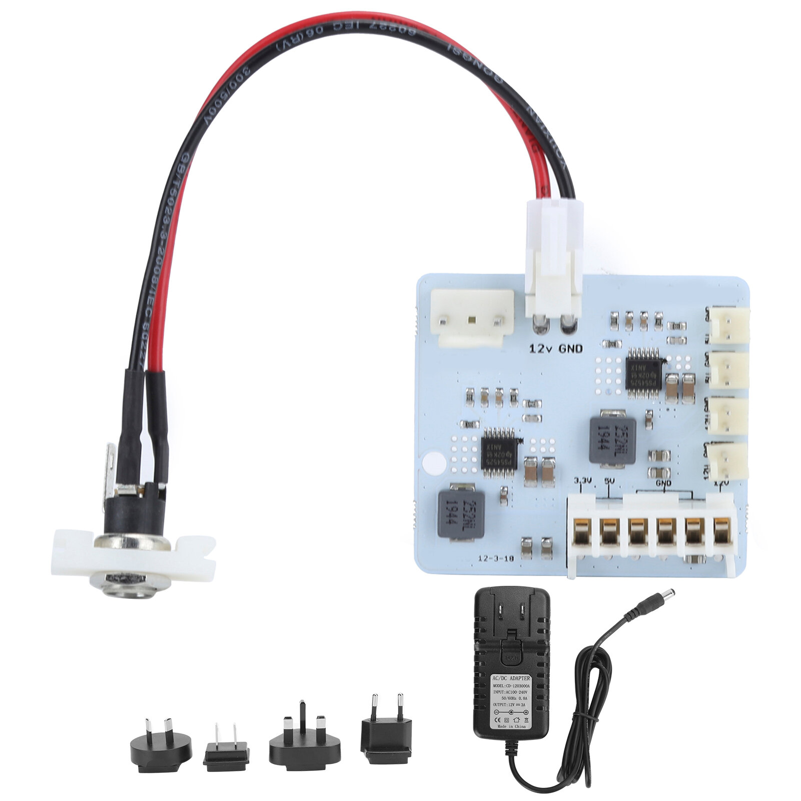 Комплект питания 12 В для игровой машины Sega Dreamcast, версии Rev2.0, универсальная совместимость 100 240 В